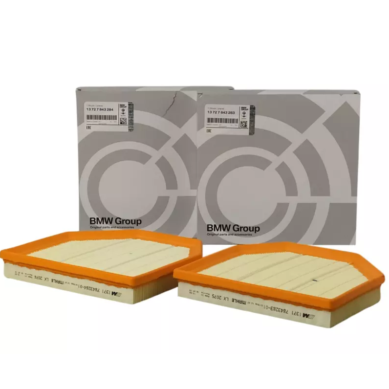 Genuine BMW Air Filter SET of 2 - M3, M4, M5, M6, M2 Comp - S55& S63 E ...